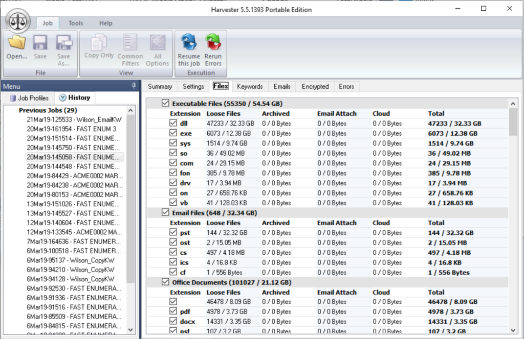 HARVESTER 6: NEW PROJECT TEMPLATES - eDiscovery Software | eDiscovery ...